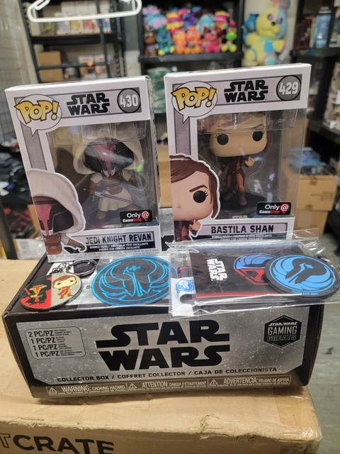 FUNKO STAR WARS Collector Box Gaming Great GameStop Exclusive Revan 430 ...