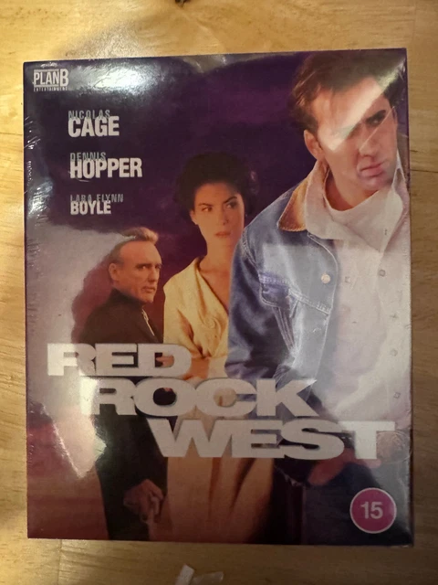 RARE OOP RED Rock West Limited Edition Uk Region B Blu Ray And Dvd ...
