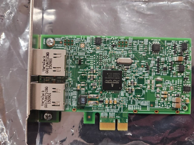 BROADCOM BCM5720-2P DUAL-PORT PCIe 2.0 Ethernet Network Adapter ...