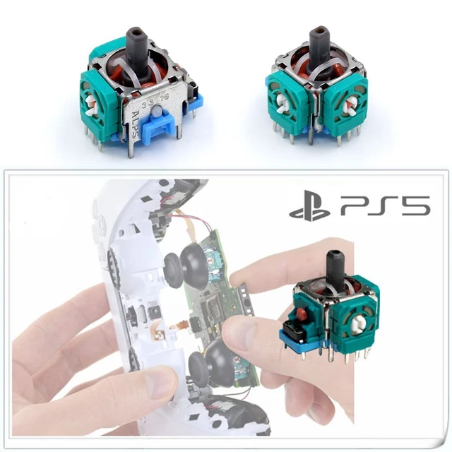 3D ANALOG THUMB Stick Joystick Controller Sensor Module For PS5 Controller EUR 4,72 - PicClick FR