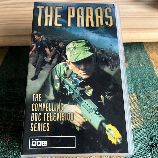 RARE THE PARAS COMPLETE BBC SERIES VHS VIDEO £9.99 - PicClick UK