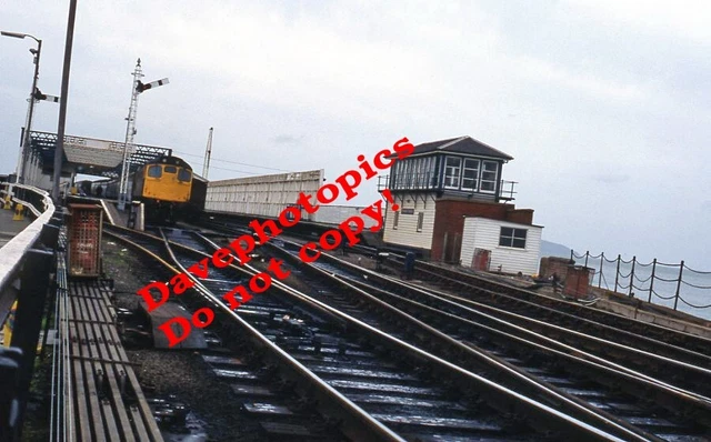 ORIGINAL 35MM Slide Diesel /Steam Train / Engine Railway Stranraer ...