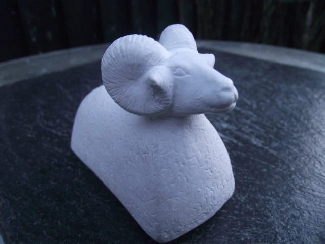 SWEDISH ANDERS ARFELT Ram Figure Replica of Visby Gotland Sheep Bollard ...