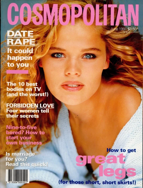 COSMOPOLITAN AUSTRALIA MAGAZINE - June 1991 - Camilla Vest + Melanie ...