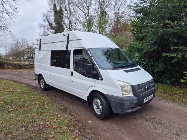 2012 FORD TRANSIT High Roof Van TDCi 100ps RWD 2.2 WELFARE / CAMPER ...