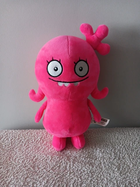 UGLY DOLL NEON Pink Velvet Feel Moxy Doll Cute 10" Excellent Condition ...