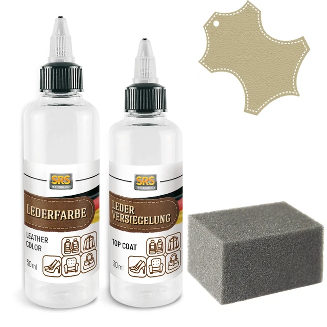 LEDER REPARATUR SET. Lederfarbe BMW Dakota oyster. Leather repair Kit ...