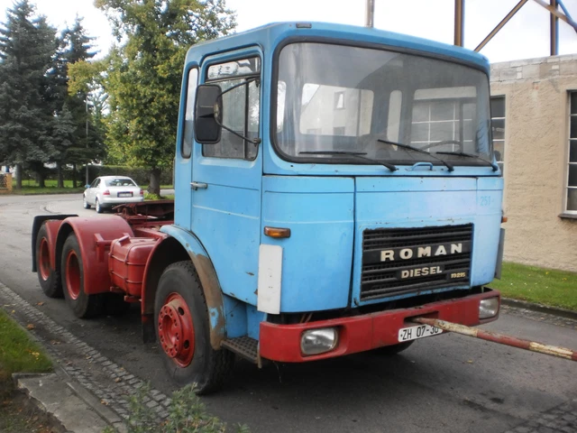 MAN ROMAN 19.215 Oldtimer H-Kennzeichen Scheunenfund Sattelzugmaschine ...