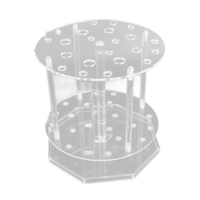 MULTIFUNCTIONAL TEST TUBE Rack Clear Test Tube Organizers Holder ...