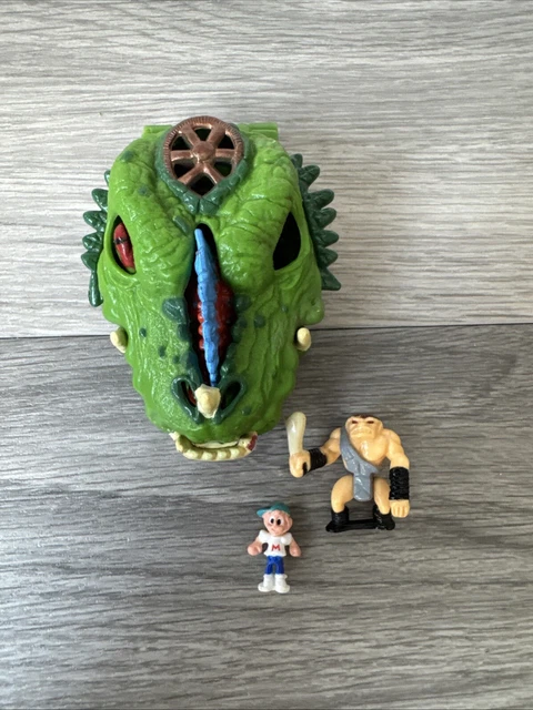 MIGHTY MAX VERSUS Kronosaur - Horror Head Series 1 - Bluebird Toys 1992 ...
