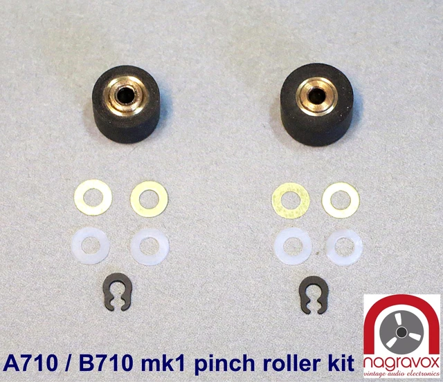 REVOX CASSETTE B710 Studer A710 Pinch Roller Kit - early type $195.00 ...