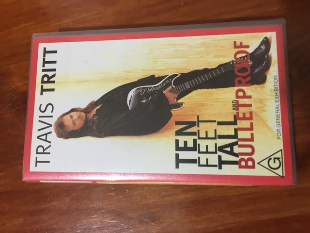TRAVIS TRITT TEN feet tall bulletproof vhs movie 1994 australian ...