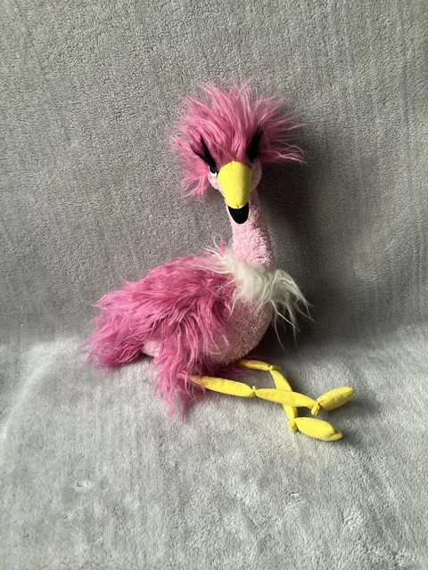 BNWT RETIRED JELLYCAT Fenella Pink Flamingo Bird Soft Plush Toy 17 ...