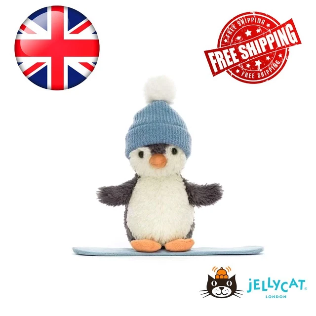 JELLYCAT SNOWBOARDING PEANUT Penguin Plush - BNWT & DUST BAG UK ...