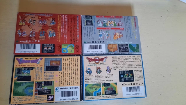 DRAGON QUEST NES FAMICOM SNES GBC PS3 PS4 3DS WII NTSC-J Vintage $170. ...