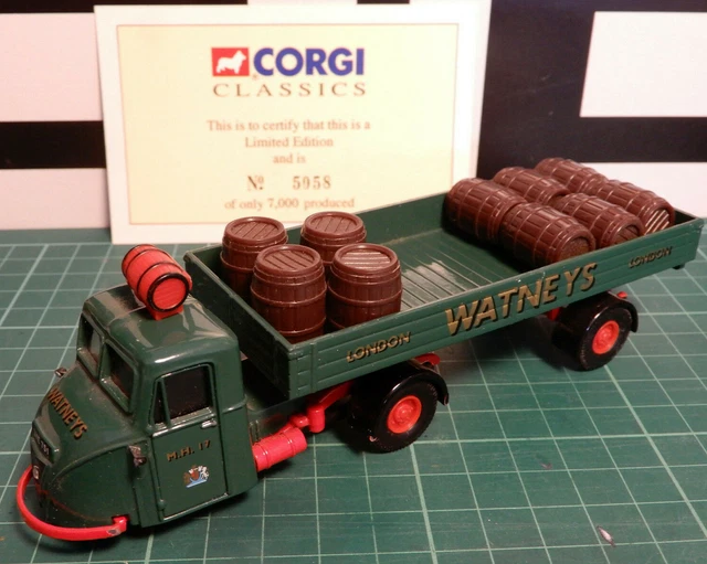SCAMMELL SCARAB 3 Wheel Beer Lorry Articulated Truck Corgi 97917 ...