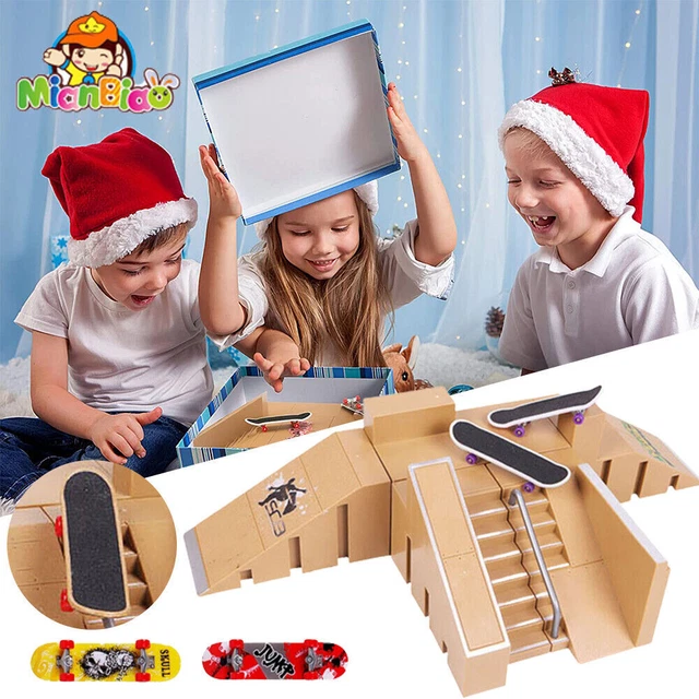 `SKATE PARK RAMP Kit Tech Deck Mini Fingerboard Finger Board Ultimate Park Gift £20.79 - PicClick UK