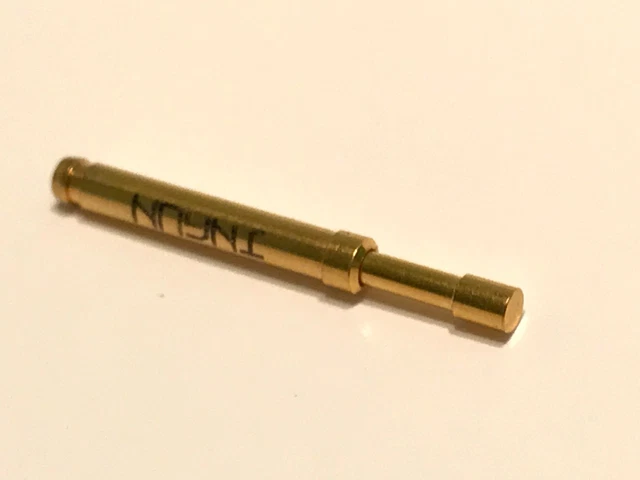 INGUN GKS-113 SPRING LOADED PIN TEST POINT GOLD PROBE (x2) fd5g52 £6.00 ...