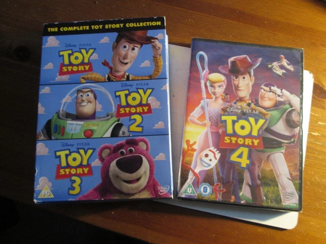 DISNEY PIXAR TOY Story Complete Collection 1, 2 , 3 , 4 (Dvd) £0.97 ... DISNEY PIXAR TOY Story Complete Collection 1, 2 , 3 , 4 (Dvd) £0.97 ...