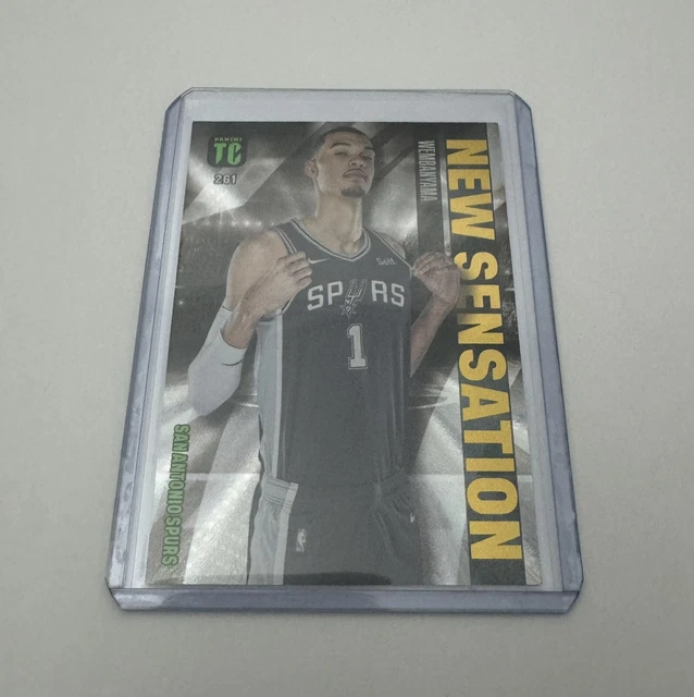 VICTOR WEMBANYAMA NEW SENSATION NBA Top Class Autographs 2023-24 #261 ...