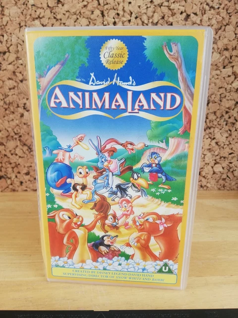 DAVID HAND'S ANIMALAND VHS Video Retro Animated Kids £4.38 - PicClick UK