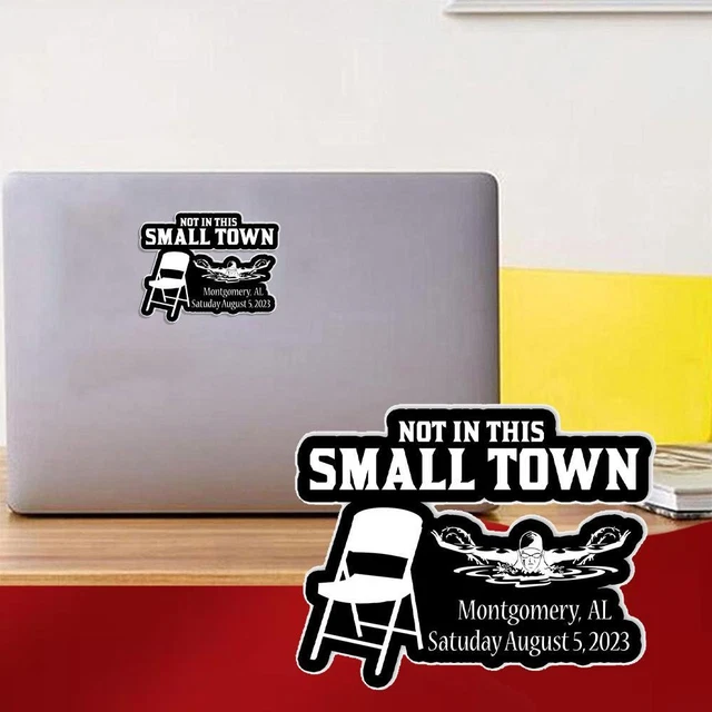 MONTGOMERY BOAT FIGHT Meme Boat White Folding Chair Sticker HOT O8L4 ...