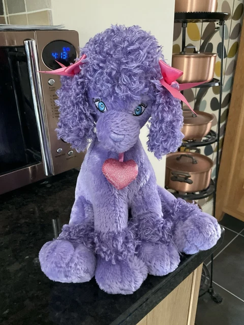 GUND PURPLE “ Poodletudes” Plush Soft Toy Dog £3.83 - PicClick UK