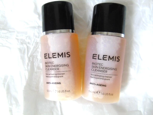 ELEMIS BIOTEC SKIN Energising Cleanser 2 x 50ml, New & Unused £14.99 ...