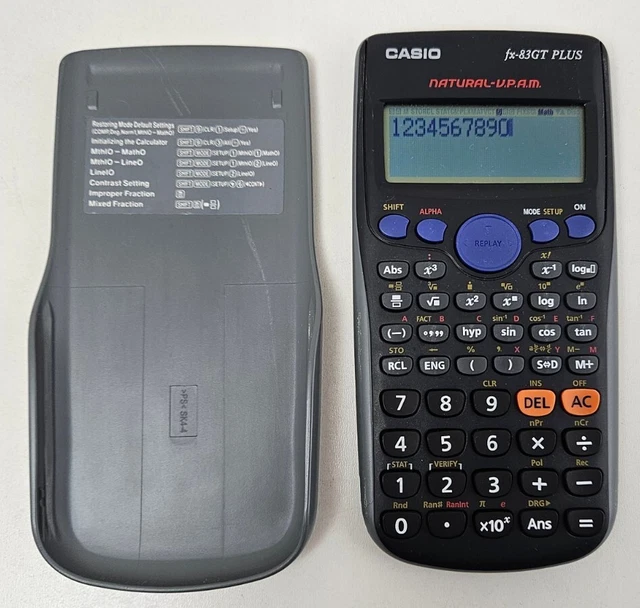 CASIO FX-83 GT Plus Scientific Calculator Battery Powered with Case ...