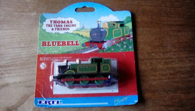 THOMAS THE TANK Engine & Friends ERTL 1999 Bluebell Diecast Train-New ...