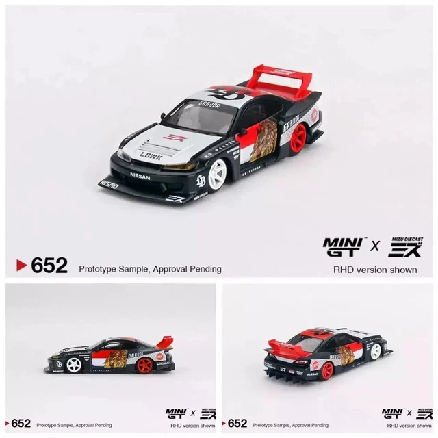 MINI GT X MIZU 1:64 LB-Super Silhouette S15 SILVIA Modèle Voiture EUR ...