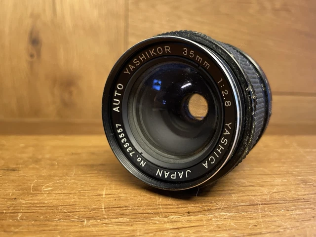 RARE : EXC+4 Yashica Auto Yashikor 35mm F/2.8 Wide Angle Lens M42 From ...