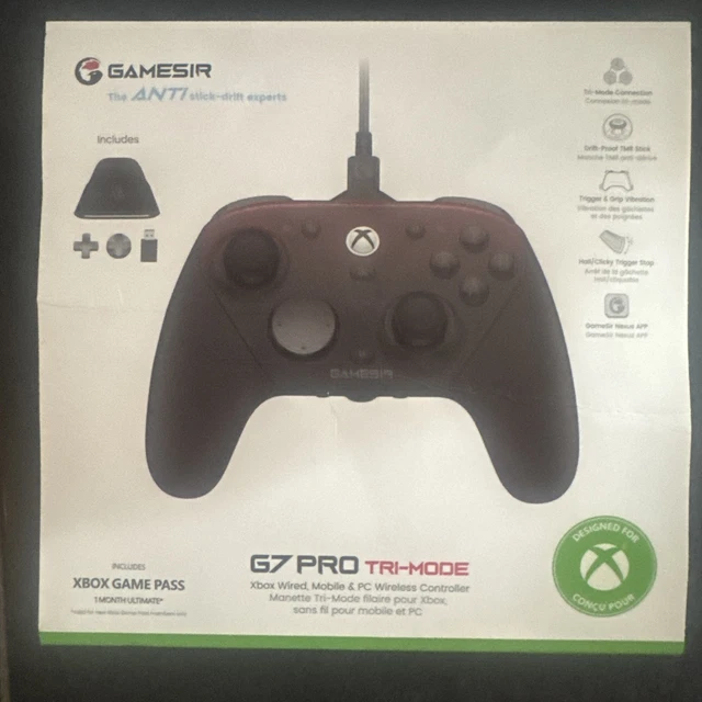 GAMESIR G7 PRO TRI-MODE Xbox Wired, PC & Mobile Wireless Controller ...