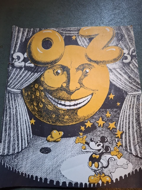 VINTAGE OZ MAGAZINE #22 JULY 1969 Counter Culture Martin Sharp Zappa ...