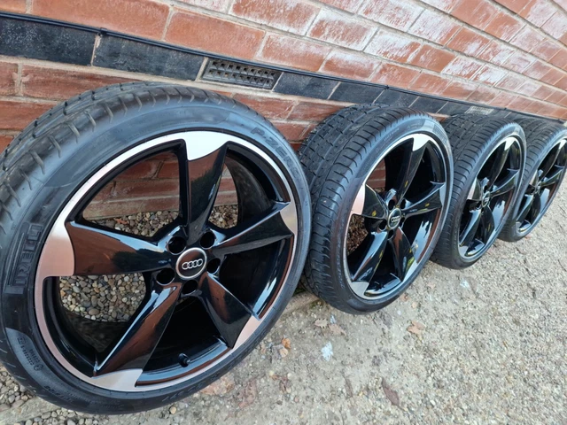 GENUINE AUDI ROTOR Q3 Q5 20" Alloy Wheels Black Edition SQ3 SQ5 ...