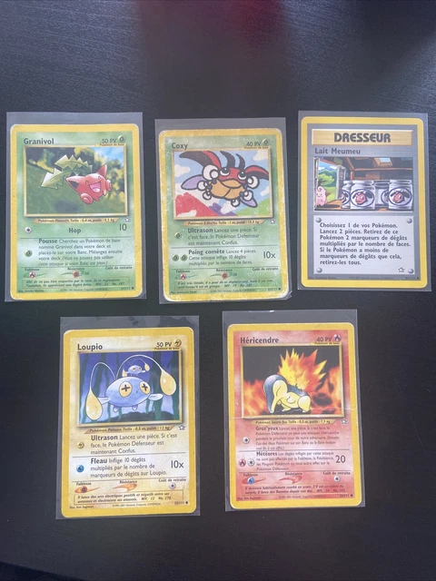 LOT CARTES POKEMON anciennes - NEO GENESIS - FR. EUR 5,00 - PicClick FR
