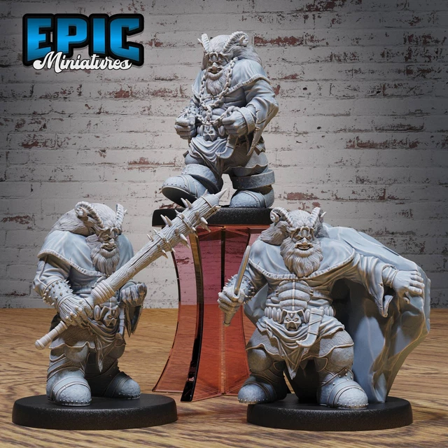 DWARF TIEFLING DND Dungeons and Dragons Miniature, Epic Miniatures 28mm £6.99 - PicClick UK