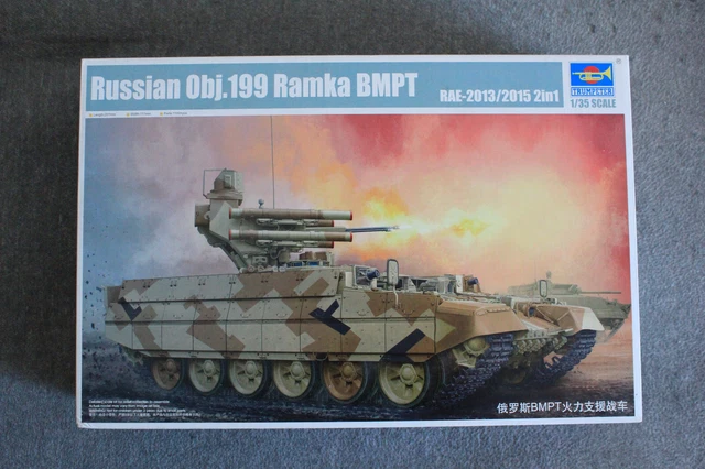 TRUMPETER 05548 - Russian Obj.199 Ramka BMPT 1/35 EUR 35,00 - PicClick DE