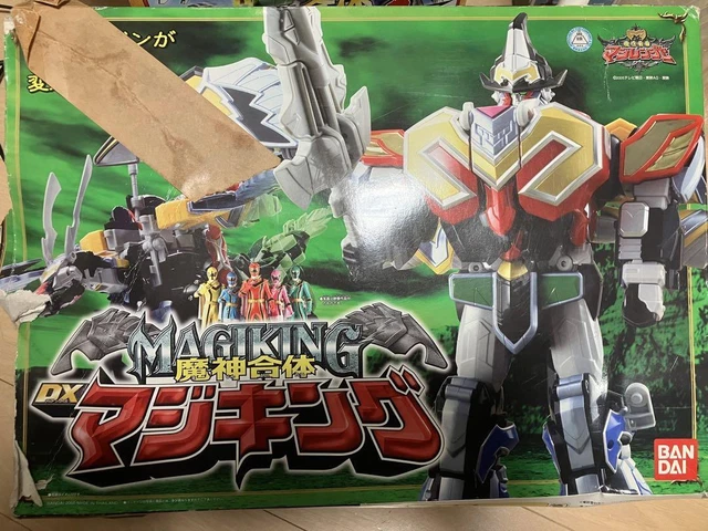 POWER RANGERS MAHOU Sentai Magiranger DX Magic BANDAI MagiKing Megazord ...