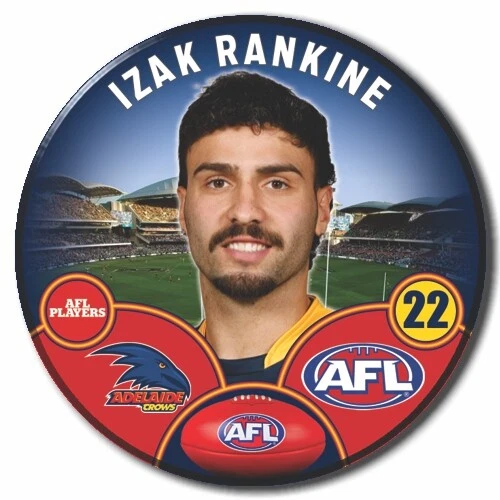 2023 AFL ADELAIDE Crows Football Club - RANKINE, Izak $7.00 - PicClick AU