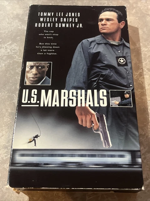 VHS - U.S. Marshals Tommy Lee Jones, Wesley Snipes Movie ***TESTED*** £ ...