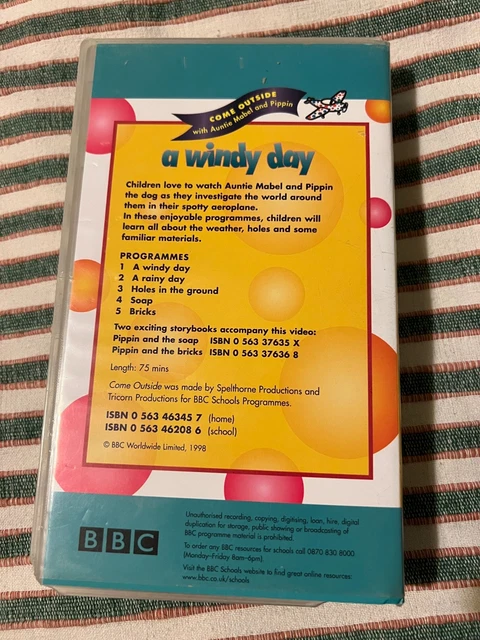 COME OUTSIDE ~ A Windy Day ~ VHS ~ Lynda Baron £17.99 - PicClick UK