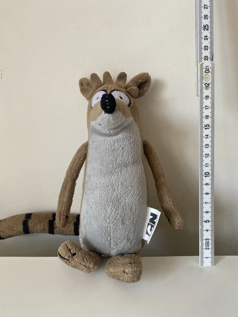 RIGBY THE REGULAR Show Soft Plush 12” Rare Toy Teddy Cartoon Network £ ...