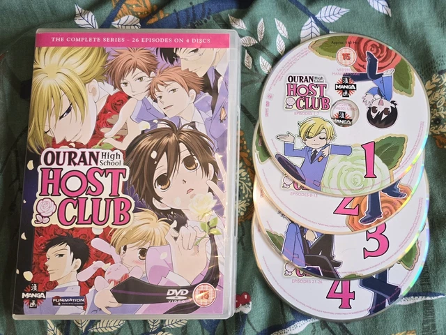 OURAN HIGH SCHOOL Host Club Complete Series DVD Set 4 Disc EUR 22,59 ...