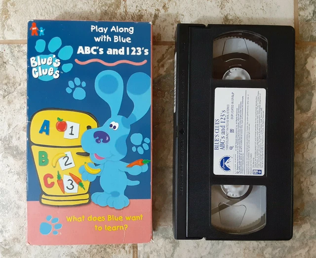 BLUES CLUES - ABCs and 123s (VHS, 1999) EUR 3,51 - PicClick DE