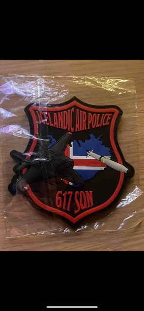 617 SQUADRON F-35B Icelandic Air Police PVC RAF Marham Patch new ...