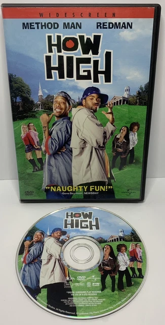 HOW HIGH (DVD, 2001, Method Man, Redman, Fred Willard, Mike Epps, OOP ...