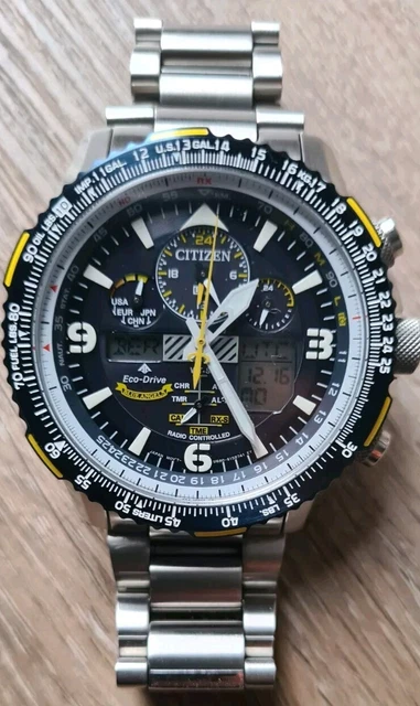 CITIZEN SKYHAWK BLUE ANGELS, Solar, Promaster Sky, Eco-Drive, Funk ...