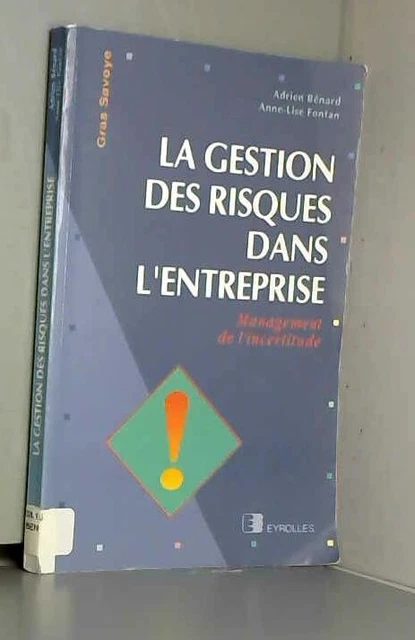 LA GESTION DES risques dans l'entreprise EUR 13,80 - PicClick FR