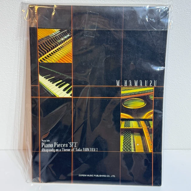 SAGA FRONTIER 2 Piano Sheet Music Collection SF2 Rhapsody Score Book ...
